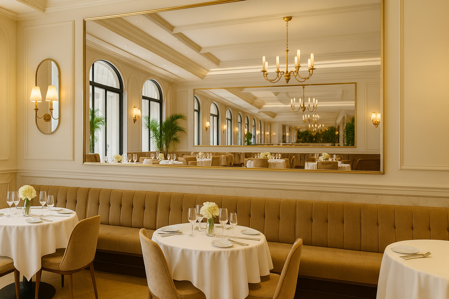 Transforming Restaurants with Custom LED and Standard Mirrors – Custom ...