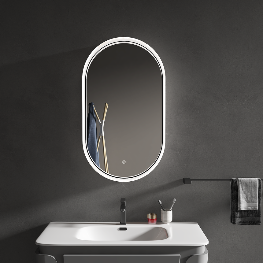 Capsule Framed Mirror – Custom LED Mirror